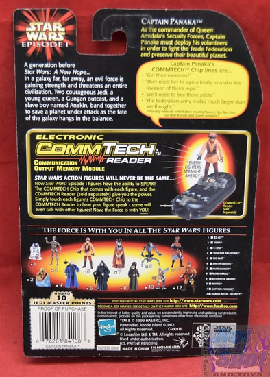 Hot Spot Collectibles and Toys - EP 1 CommTech Captain Panaka with ...