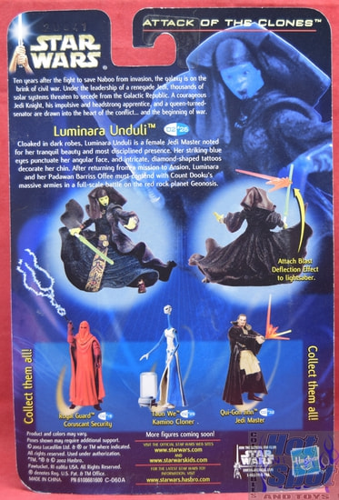 Hot Spot Collectibles and Toys - Attack of the Clones Luminara Unduli ...