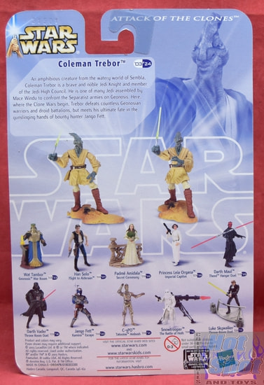 Hot Spot Collectibles and Toys - Attack of the Clones Coleman Trebor ...