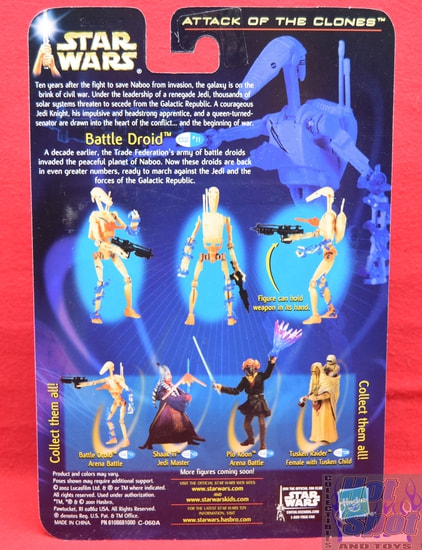 Hot Spot Collectibles and Toys - Attack of the Clones Battle Droid ...