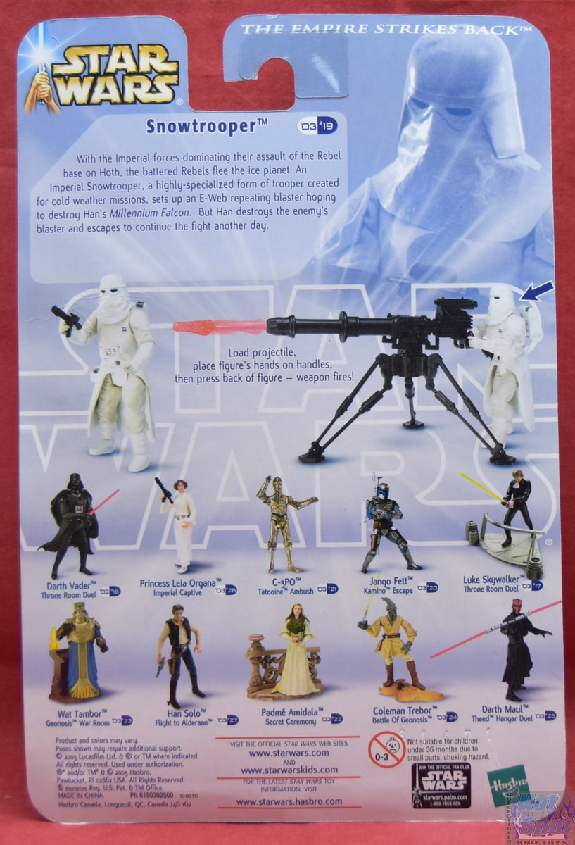Hot Spot Collectibles and Toys - The Empire Strikes Back Snowtrooper ...