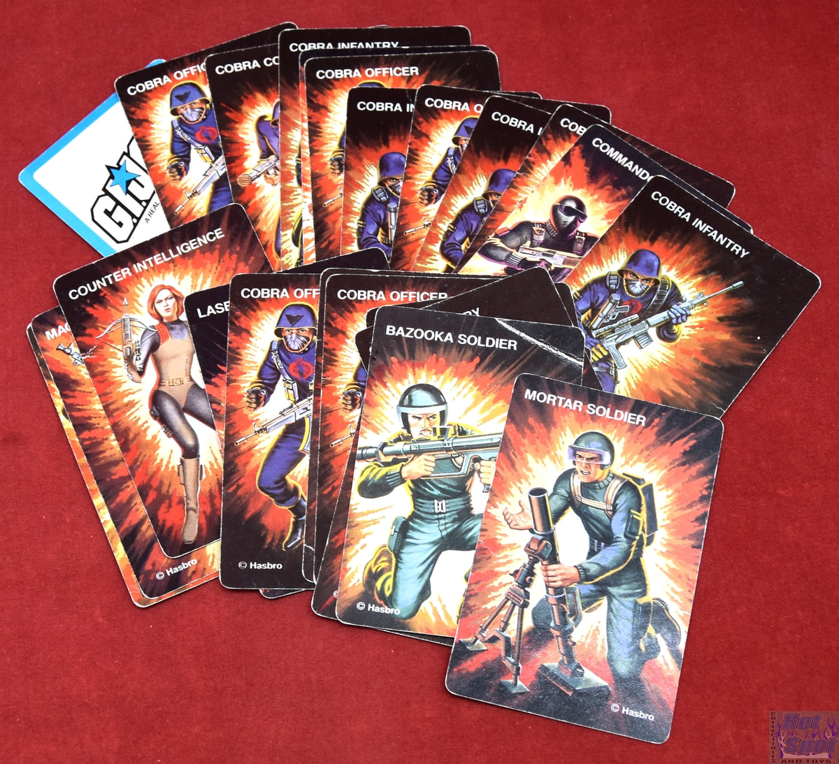 Hot Spot Collectibles and Toys - GI Joe Cards