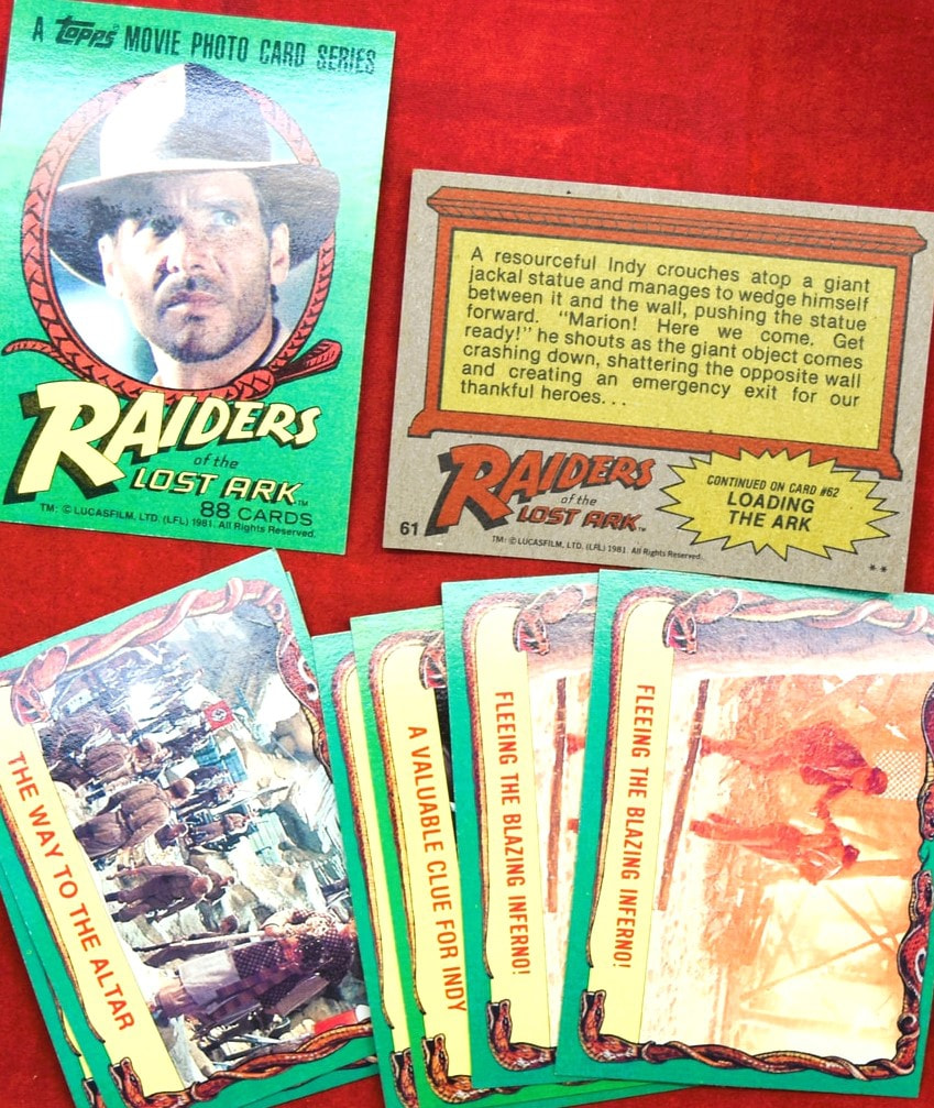 Hot Spot Collectibles and Toys - Indiana Jones Cards