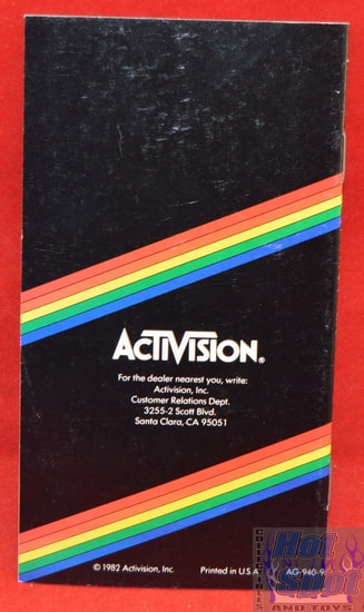 Hot Spot Collectibles and Toys - Activision Video Game Cartridge Catalog