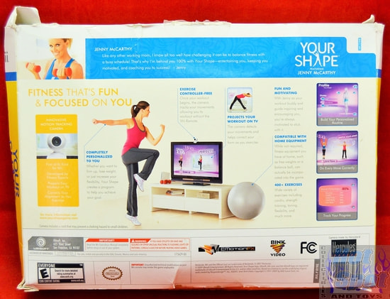 Hot Spot Collectibles and Toys - Wii Your Shape Game Motion Tracking ...